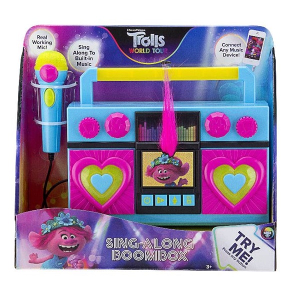 Dreamworks | Toys | Trolls World Tour Sing Along Boombox | Poshmark